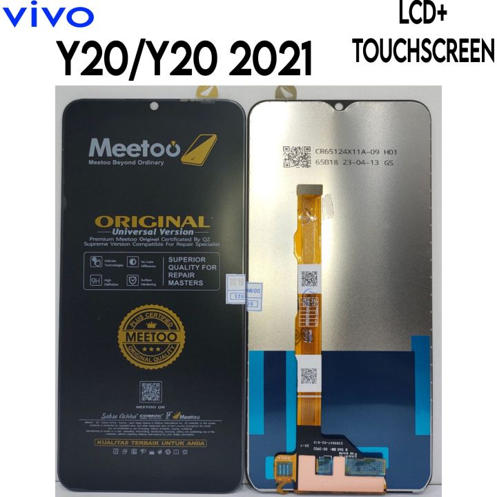 LCD TOUCHSCREEN VIVO Y20/VIVO Y20 2021 ORIGINAL CROWN MEETOO FULLSET ...