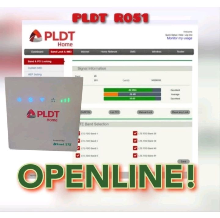 PLDT R051 / SMARTBRO R051 | LIFETIME OPENLINE | PRELOVED PREPAID WIFI ...