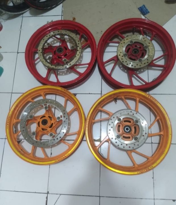 pelk rac set d/b cbr150 cb150r new facelift original copotan kondisi ...