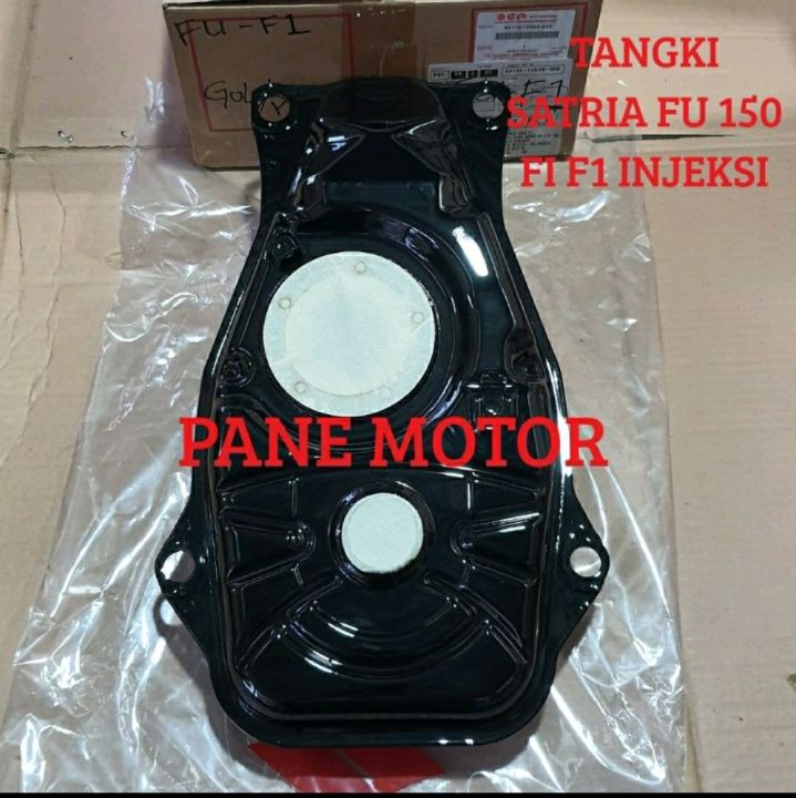 TANGKI TENGKI BENSIN FUEL TANK SATRIA FU 150 FI F1 INJEKSI ORISINIL SGP ...