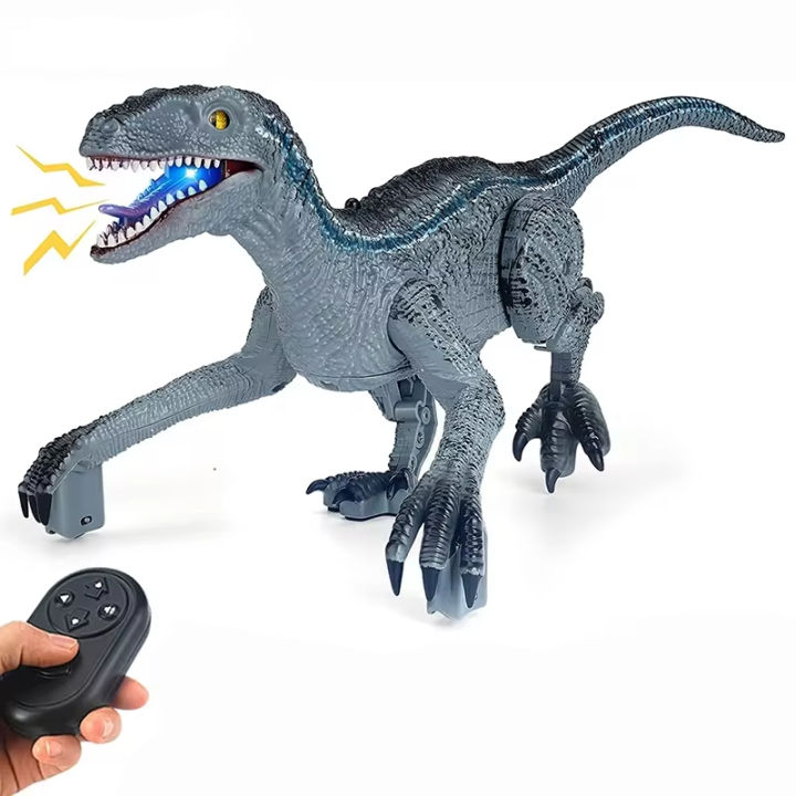 Electric Remote Control Walking Dinosaur Toys for Kids Boys Girls ...