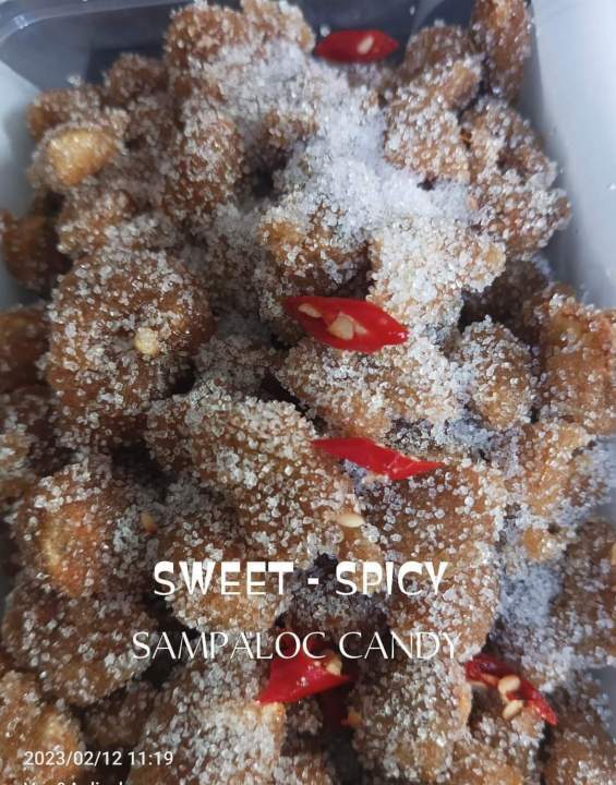 SWEET AND SPICY Sampaloc Candy in tub (Tamarind) | Lazada PH