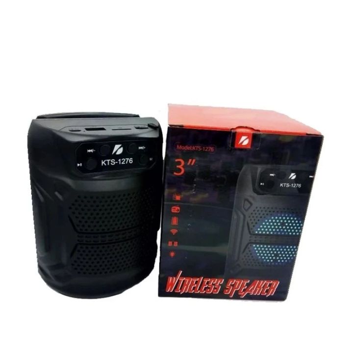 KTS-1276 KRAOKE WIRELESS Bluetooth Speaker no mic | Lazada PH