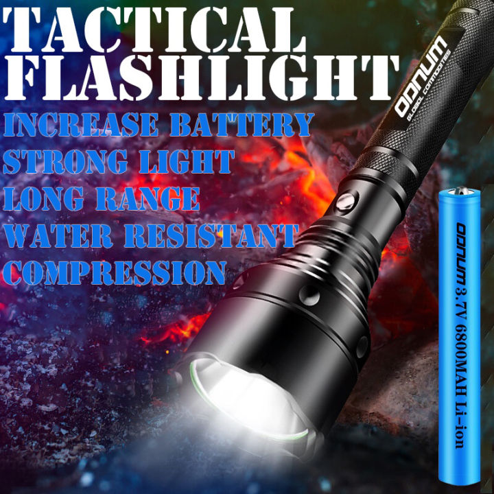 Super Bright LED Flashlight XHP50 Outdoor Strong Light Flashlight LED ...