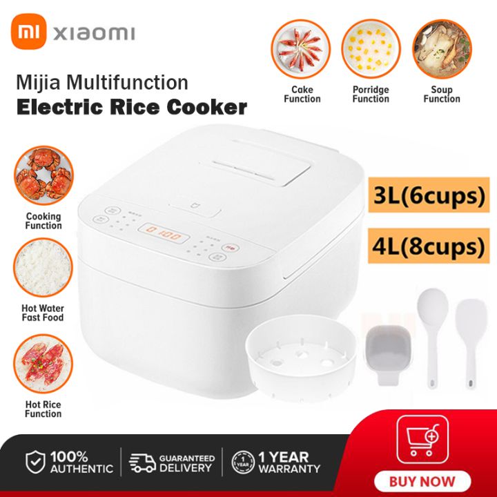Xiaomi Mijia Electric Rice Cooker C1 3L 4L capacity Multifunction Automatic Adjustable Electric ...