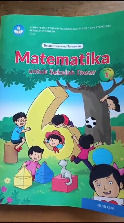 Buku Paket Matematika Kelas 6 SD Kurikulum Merdeka Matematika Volume 1 ...