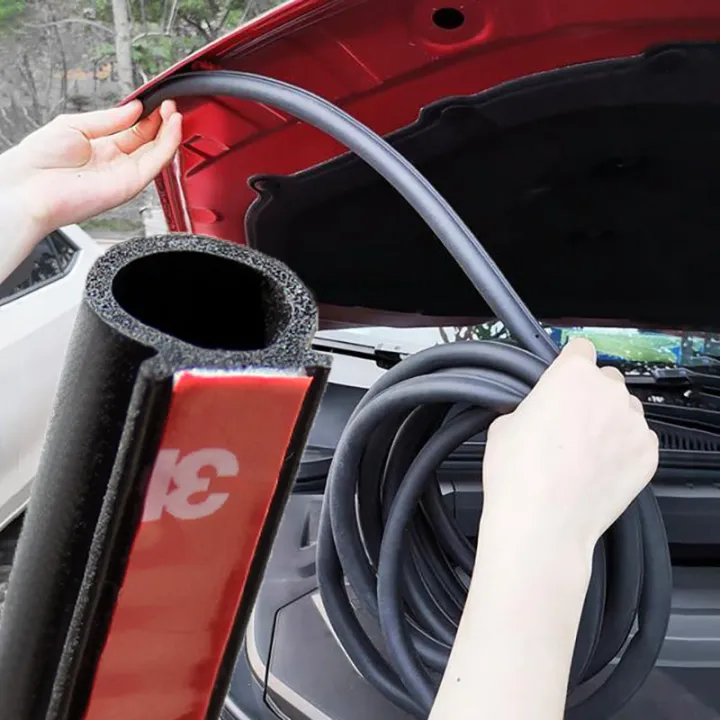 Car Door Seal Strip Auto Rubber Sealant D Type Insulation Anti-Dust ...