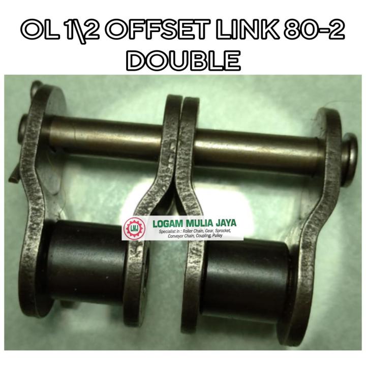 OFFSET LINK RS 80-2 OL RS 80 1\2 SAMBUNGAN RANTAI RS 80 DOUBLE OL 80 ...