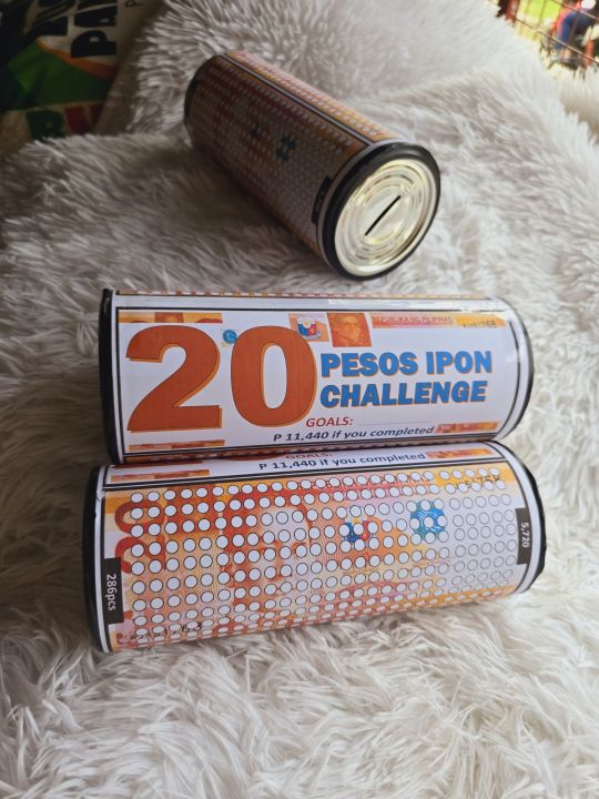 ipon challenge alkansya 20 bills challenge 2025 | Lazada PH