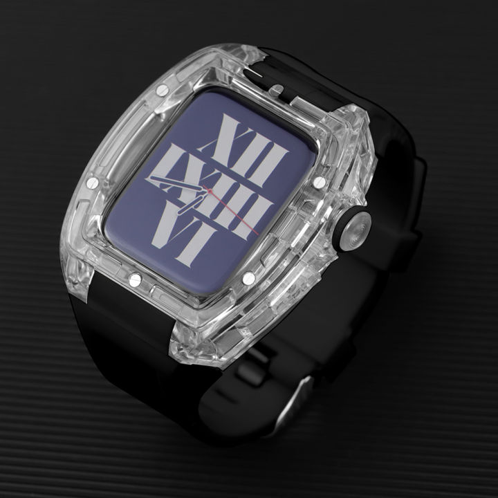 Luxury Transparent Case Modification Kit for Apple Watch Ultra 49mm 9 8 ...