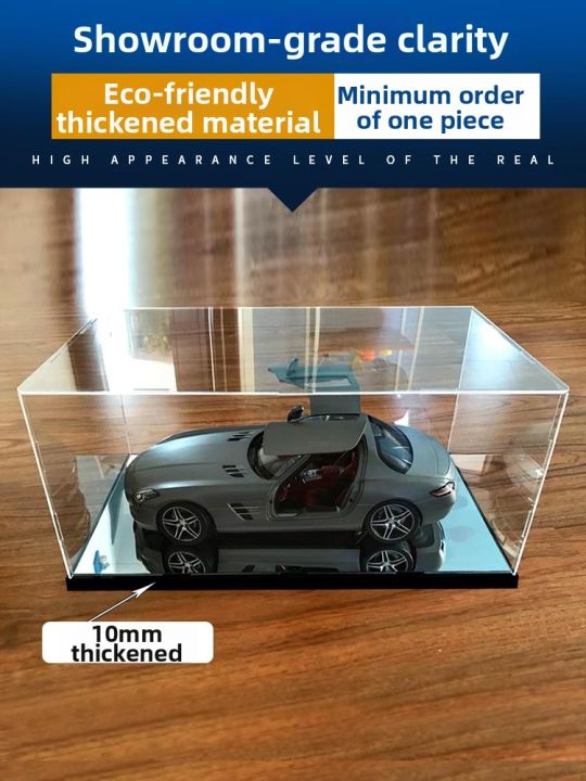 Acrylic Display Box for Figurines Lego Models Transparent Dustproof ...