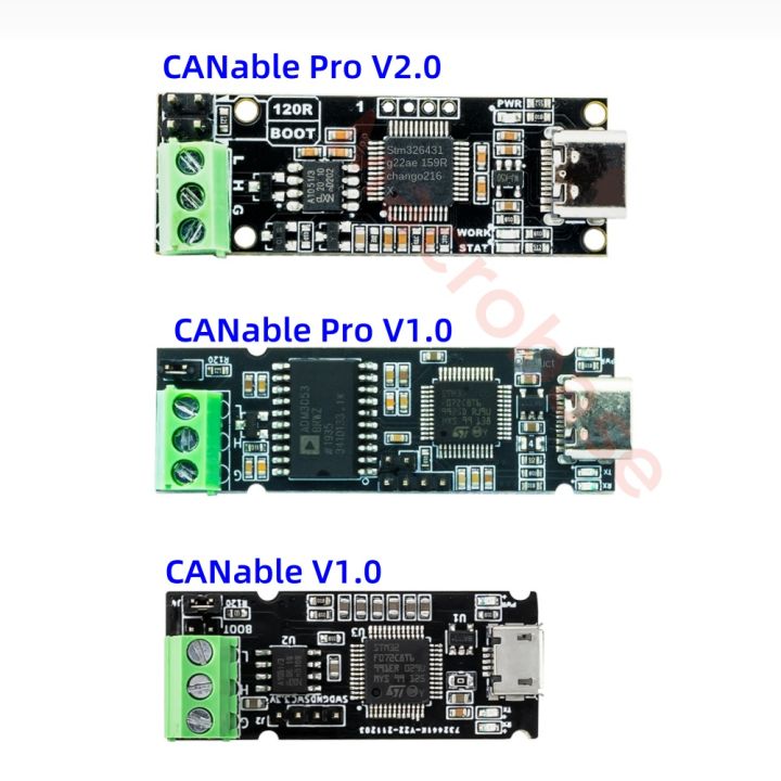 CANable Pro controller USB to CAN transceiver analyzer adapter CAN-bus ... CANable Pro controller USB to CAN transceiver analyzer adapter CAN-bus ...