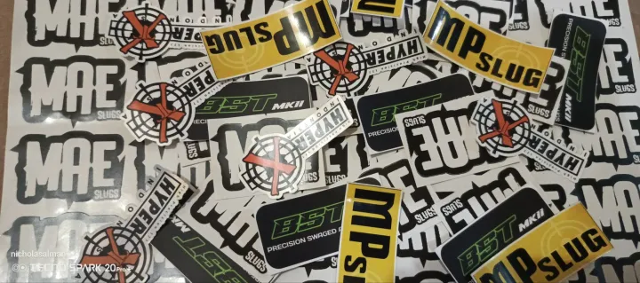 stiker custom slug berbagai model dan ukuran | Lazada Indonesia