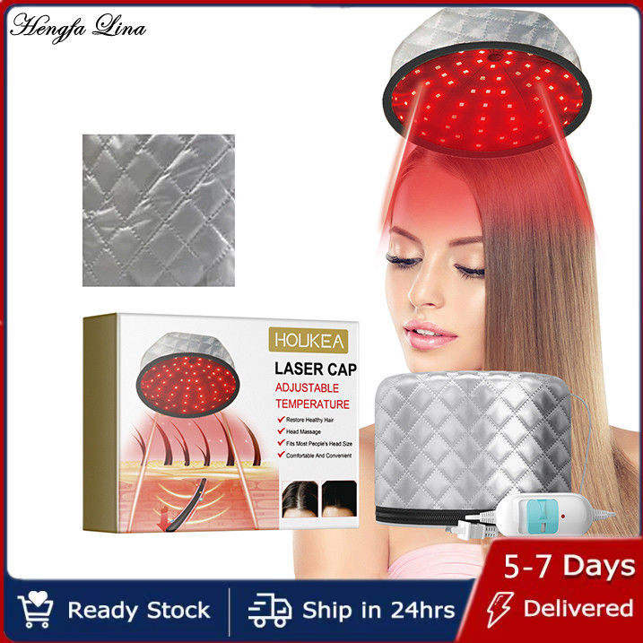 Tengfa Lina 1pcs/2pcs nhiệt cap tóc tái tạo Laser cap sửa chữa thiệt ...