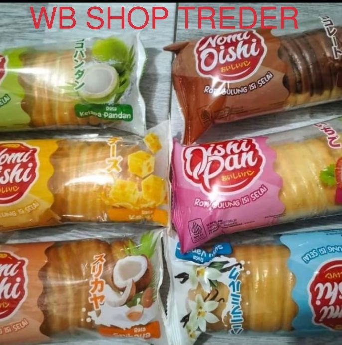 OISHI ROTI GULUNG (NOMI OISHI ) 1 dus Isi 60 Pcs | Lazada Indonesia