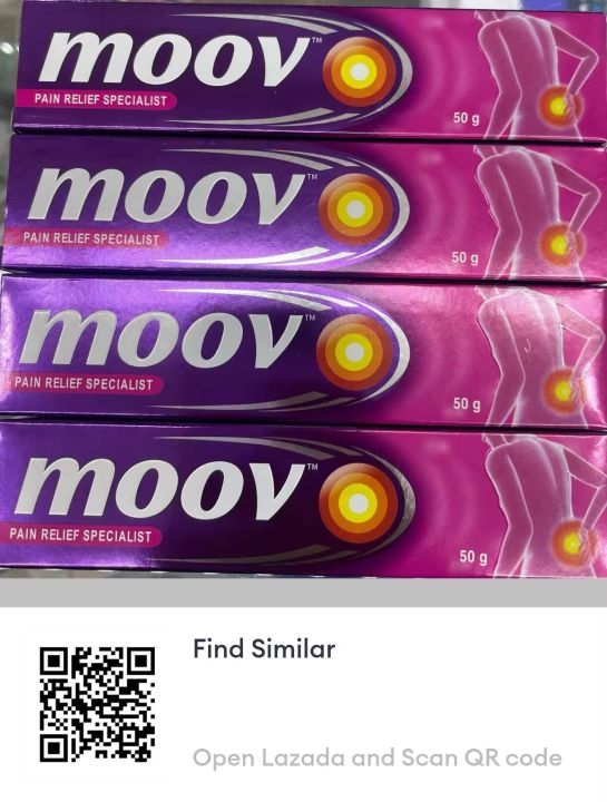 💯 Original Moov Pain Relief Cream 50g | Lazada