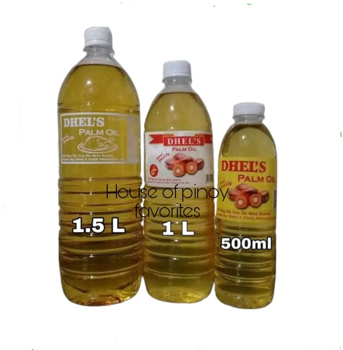 Dhel's Palm Oil 1.5 liter (Cooking Oil) | Lazada PH