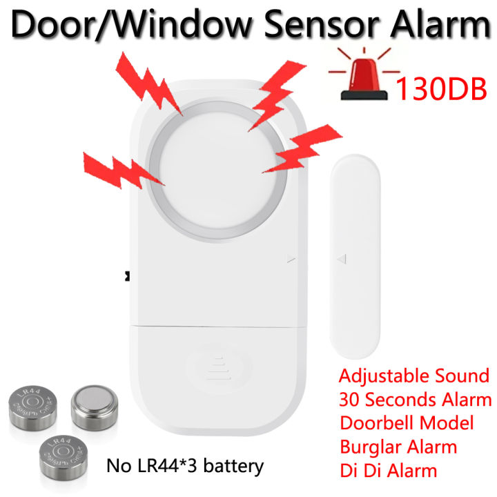 Door Opening Sensor Doorbell Wireless Time Delay Door Alarm Anti-theft ...