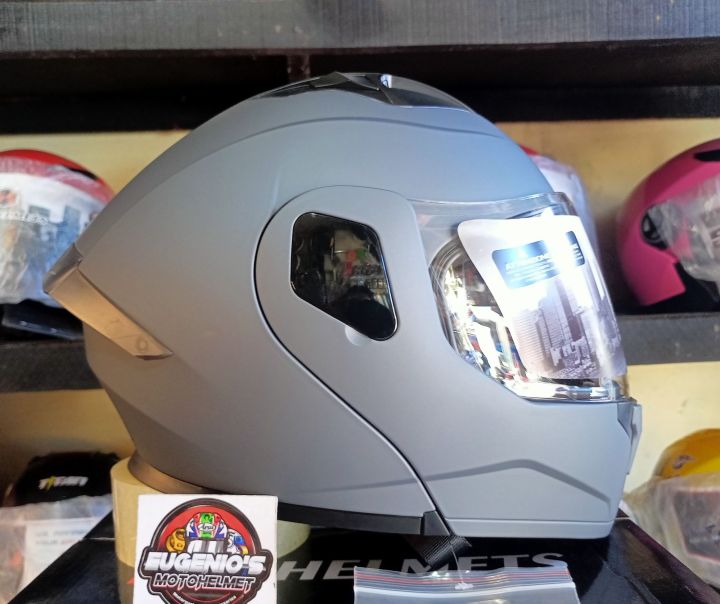 HNJ Modular Helmet Dual Visor New design (#937) | Lazada PH