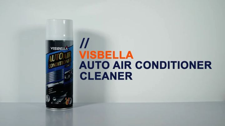 VISBELLA สเปรย์โฟมล้างแอร์ ขนาด450ml ยืดอายุเครื่องปรับอากาศ โฟมล้างแอร์ สเปรย์ล้างแอร์ น้ำยา ...