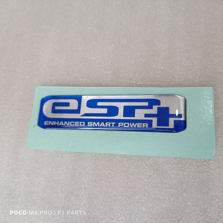 EMBLEM STIKER TIMBUL LOGO HONDA ESP+ Esp Esp plus original standar ...