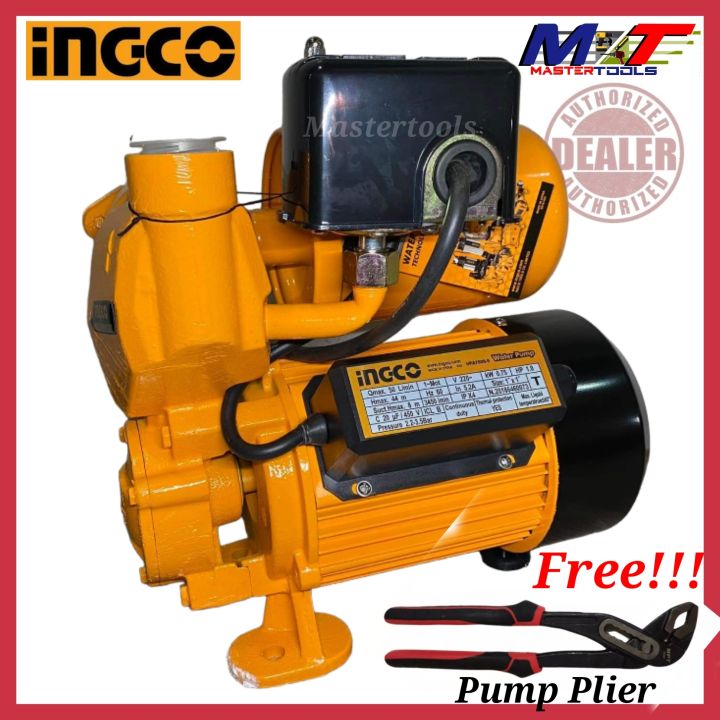 INGCO Self-Priming Peripheral Pump 750W (1.0HP) VPA7505-5 FREE PUMP ...