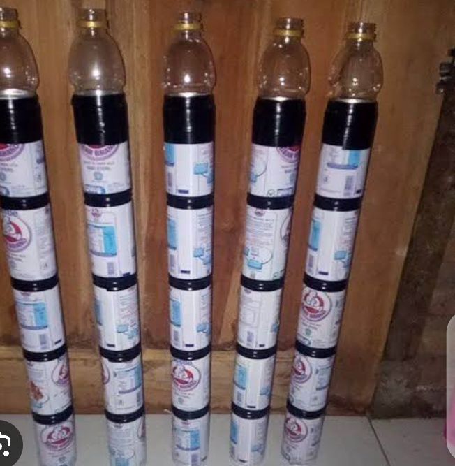 meriam kaleng /meriam kaleng pengusir burung ukuran 70-6 cm | Lazada ...