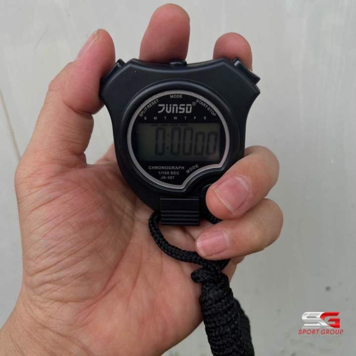 นาฬิกาจับเวลา JUNSO พร้อมมีสายคล้อง PROFESSIONAL STOPWATCH | Lazada.co.th