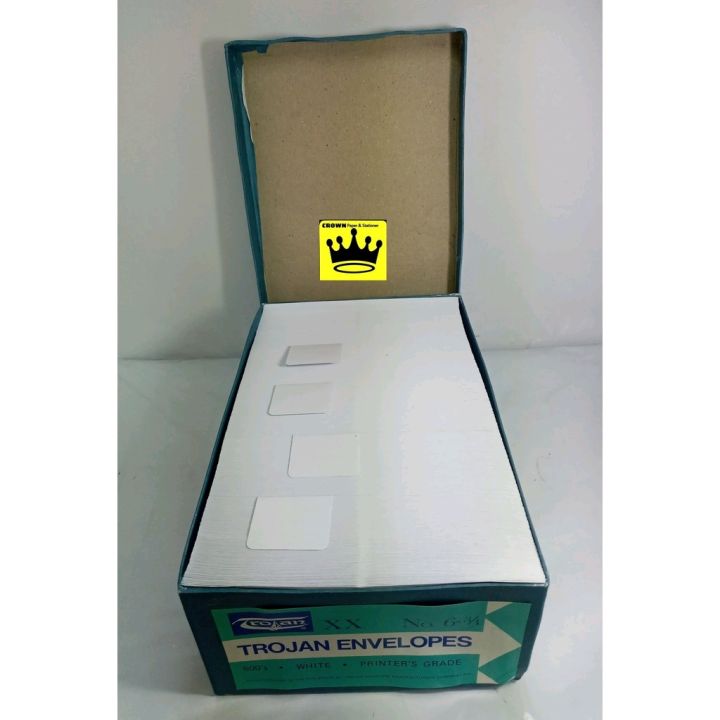 1 BX WHITE MAILING ENVELOPE XX No. 6-3/4 (Short) | Lazada PH