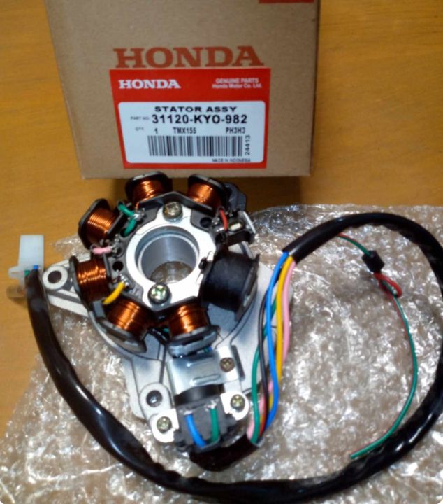 Honda genuine stator coil assy for (Honda TMX155 )6coil with primary ...