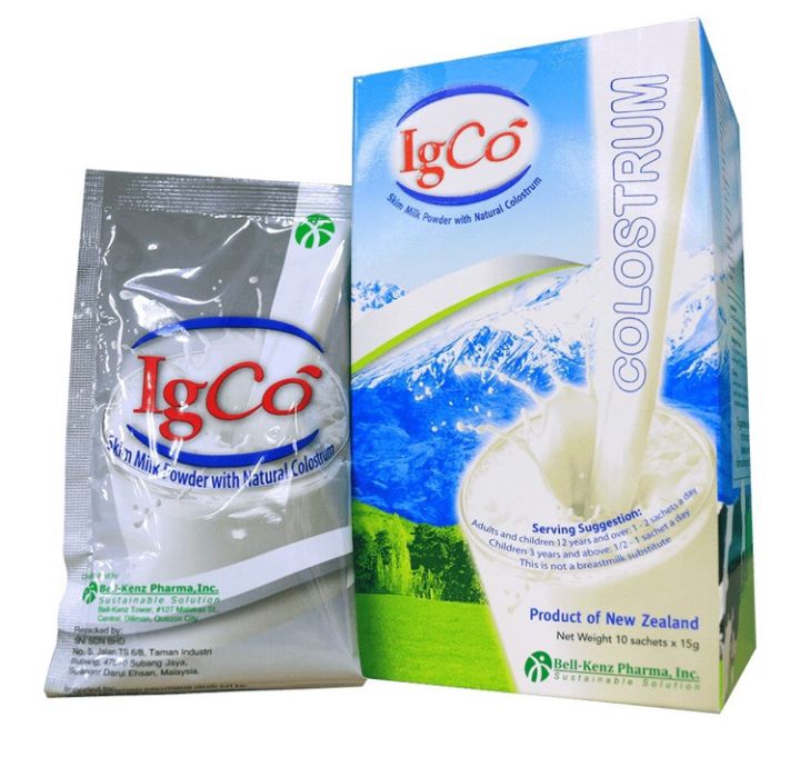 IgCo colostrum milk 10 sachets | Lazada PH
