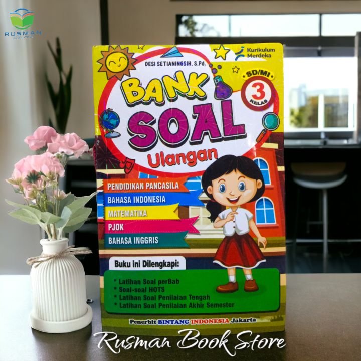 buku bank soal ulangan kelas 3 kurikulum merdeka full color (16×24 cm ...