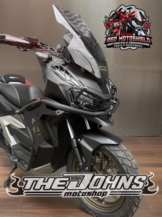 FULL Adv 160 crash guard by RED MOTOSHIELD V2 | Lazada PH