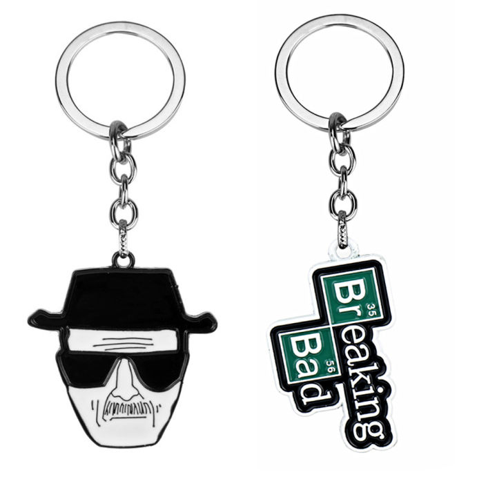 TV Breaking Bad Keychain Key Holder Walter White Key Chain Metal ...