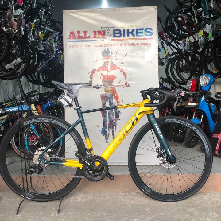 Tirich Challenger Road Bikes 2x10spd STI with freebies | Lazada PH