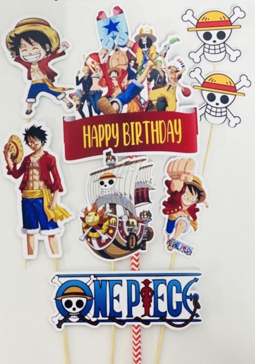 One Piece Topper Cake | Lazada