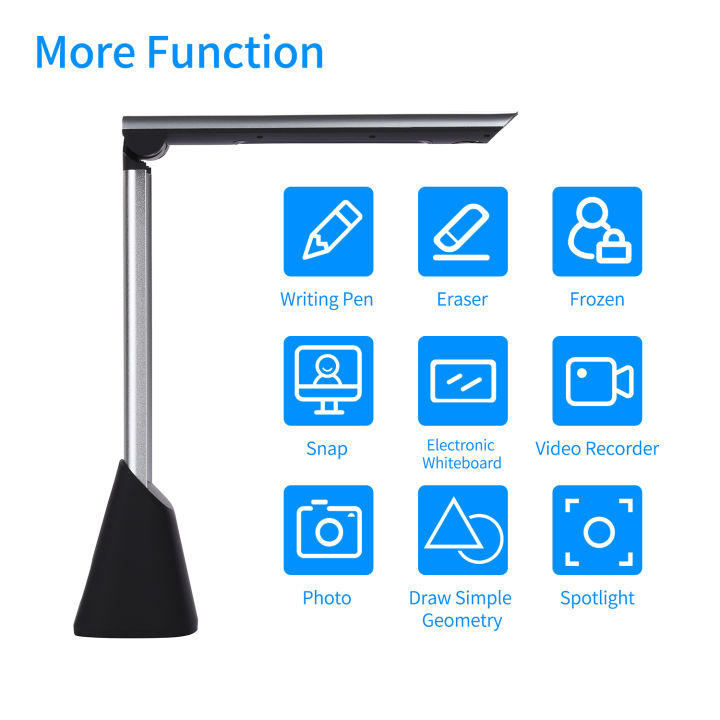 BK34 Document Camera Scanner 5 Mega-Pixel HD Camera A4 Capture Size ...