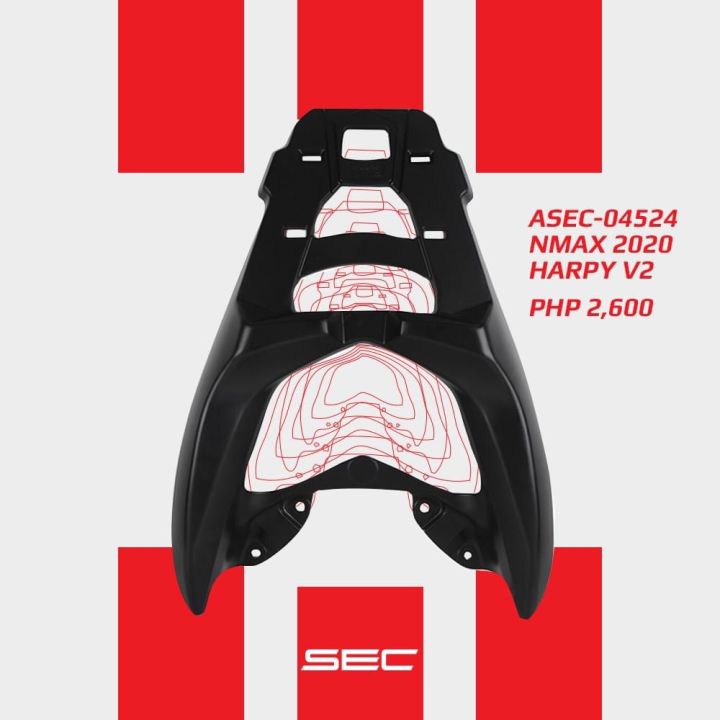 nmax 2020 v2 / V2.1 top box bracket HARPY (ORIGINAL SEC BRAND) | Lazada PH