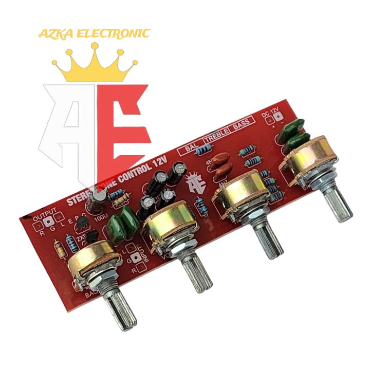 Kit Tone Control Stereo 12V DC Balance Bass Treble | Lazada Indonesia