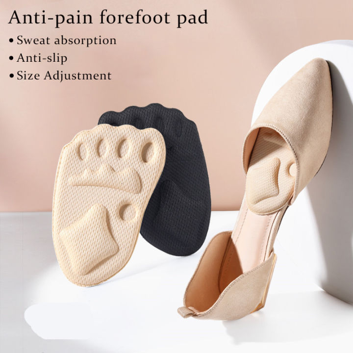 Lovely girls house♡】Women High Heel Forefoot Pad Insert Half Insoles ...