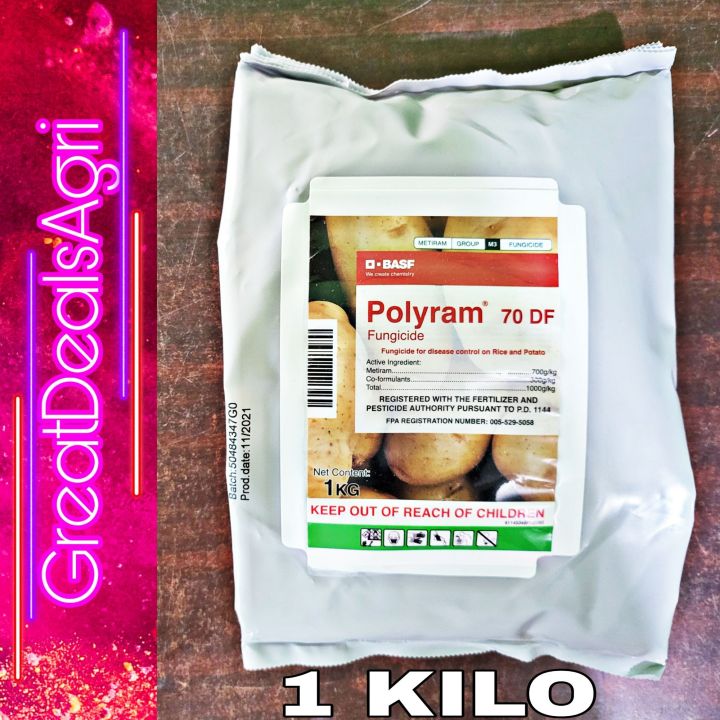 POLYRAM 70 DF FUNGICIDE METIRAM (1 KILO) BASF | Lazada PH