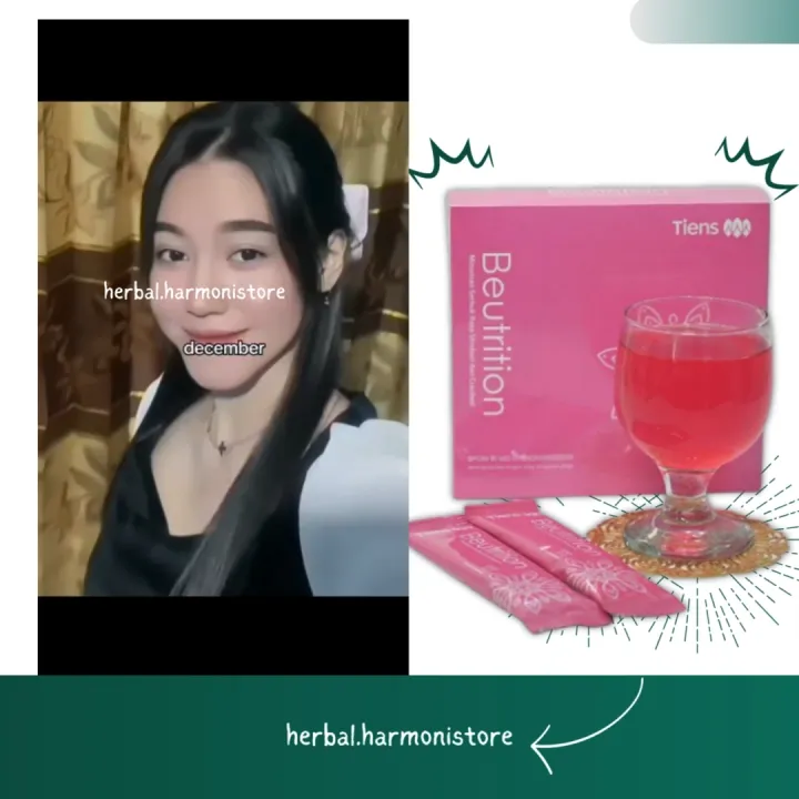 Tiens Beutrition Drink Collagen Minuman Vitamin Untuk Mencerahkan Kulit ...