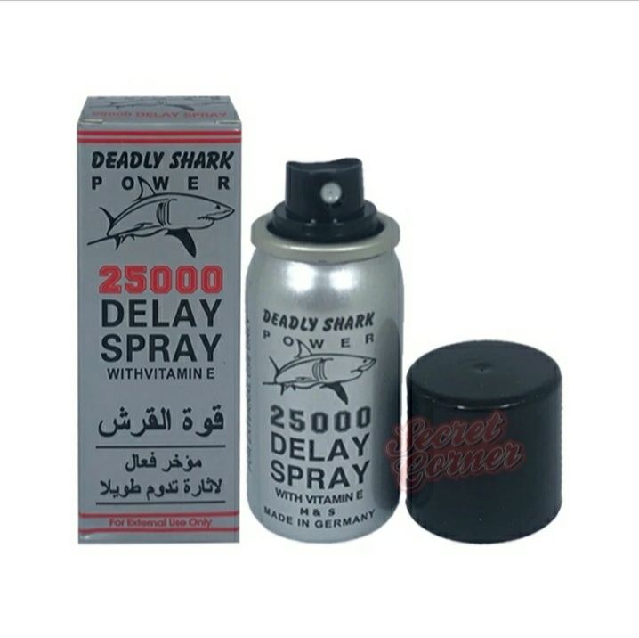 ORIGINAL DEADLY SHARK POWER 25000 LONG LASTING SPRAY FOR MEN ...