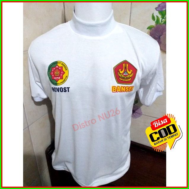 KAOS PUTIH PROVOST BANSER | Lazada Indonesia