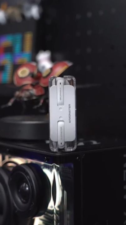 Monster XKT08 100% Original Gaming Earphone True Wireless Bluetooth 5.3 ...