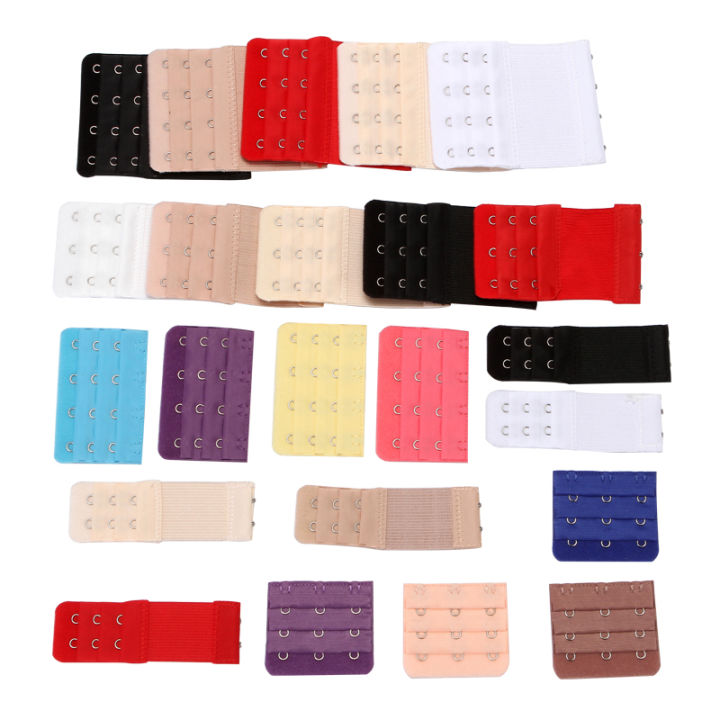 ILOVEDIY 3 Pcs/Pack 3 Rows 2/3/4/5 Bra Extender/ Bra Extensions/ Bra ...