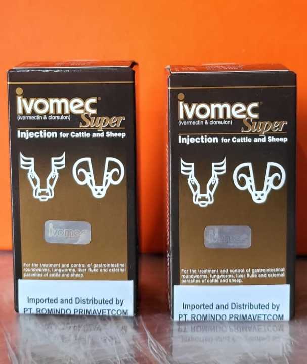 ivomec super 50ml obat hewan untuk hewan ternak | Lazada Indonesia