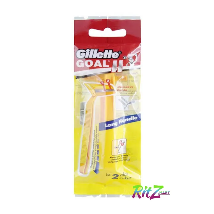Gillette Goal II Long Handle Isi 2 - Alat Cukur Pria | Lazada Indonesia