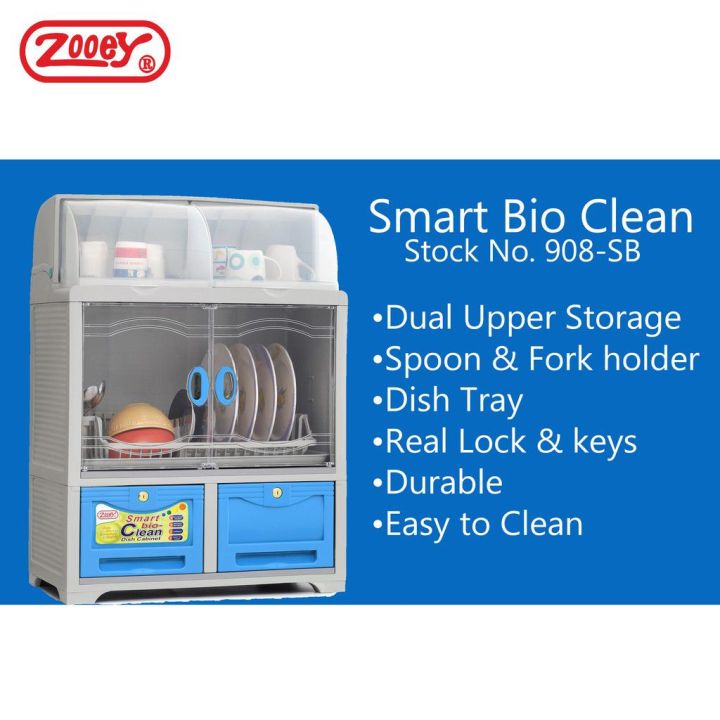 Zooey Smart Bio Clean Dish Cabinet/Organizer Stock No. 908-SB | Lazada PH