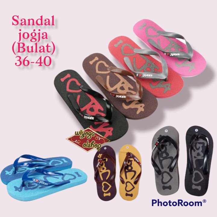 Sendal jogja unisex / sendal selen khas jogja kekinian / sendal wisata ...